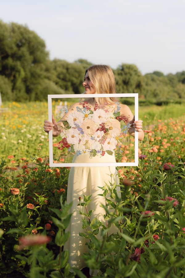 Hudson Stems - Floral Preservation - Pressed Wedding Bouquet